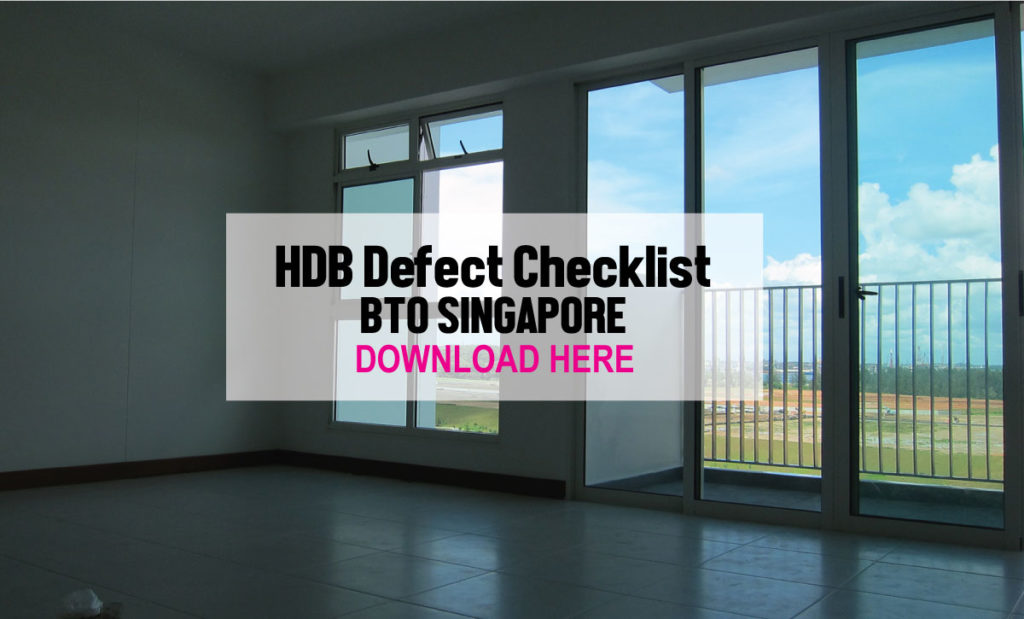 HDB Defect Checklist: BTO Singapore